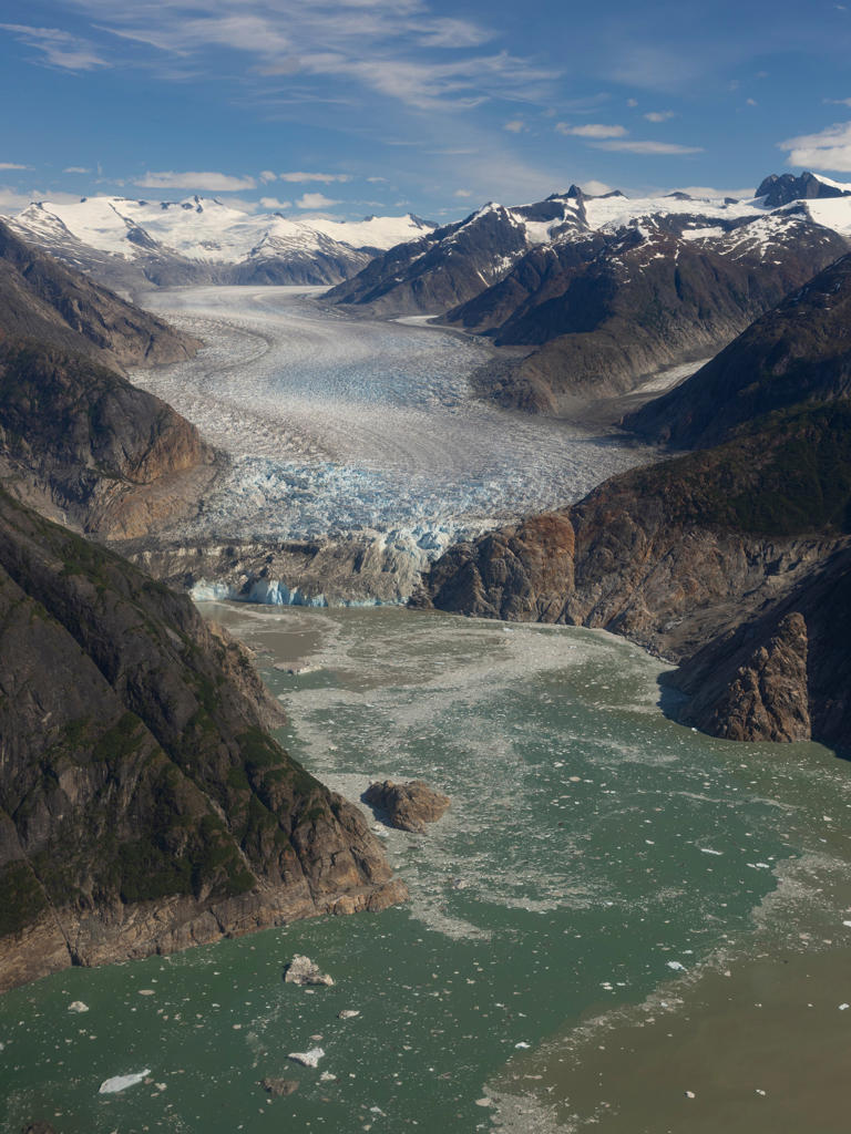 Photos show aftermath of last week’s large landslide, tsunami in ...