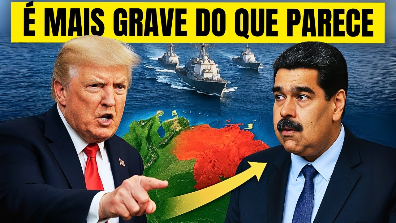 Trump Desafia Maduro com Navios de Guerra e Rússia Reage Misteriosamente