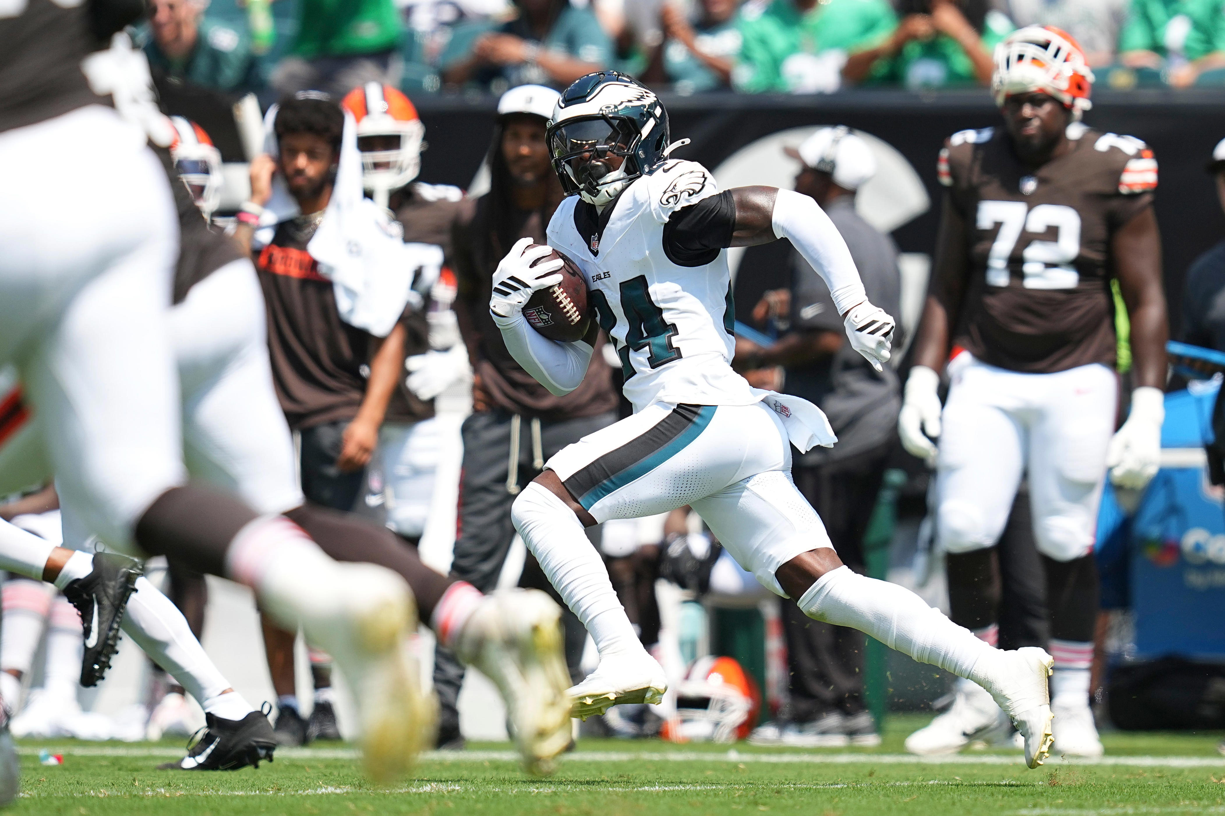 Winners, losers from Eagles preseason game: Drew Mukuba's secret ...