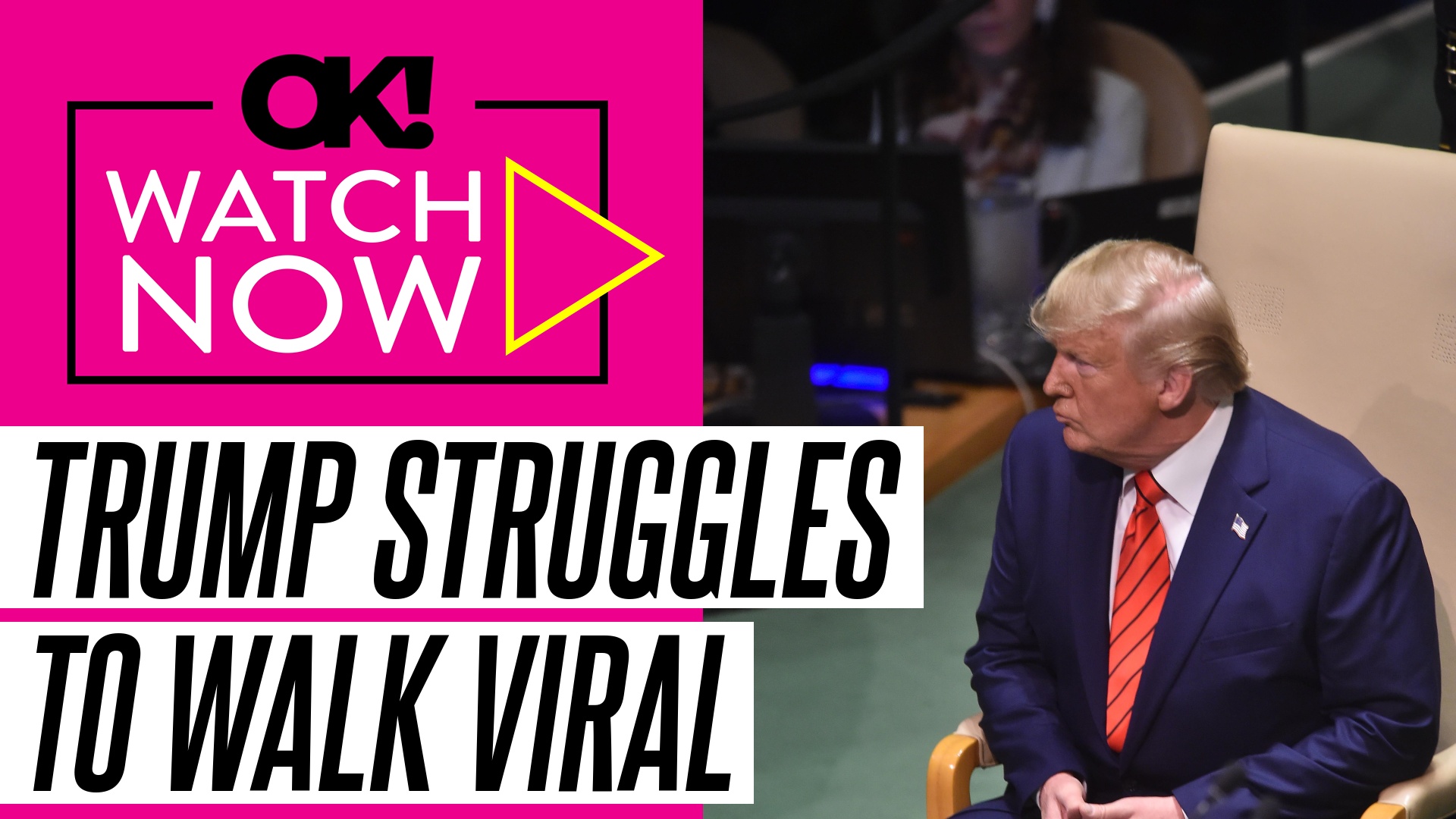 Donald Trump Sparks Concern as He Struggles to Walk in a Straight Line ...