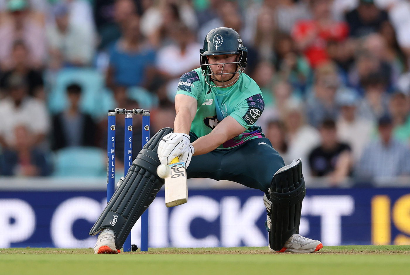 Jordan Cox 86* off 29 leads Oval Invincibles to new record total