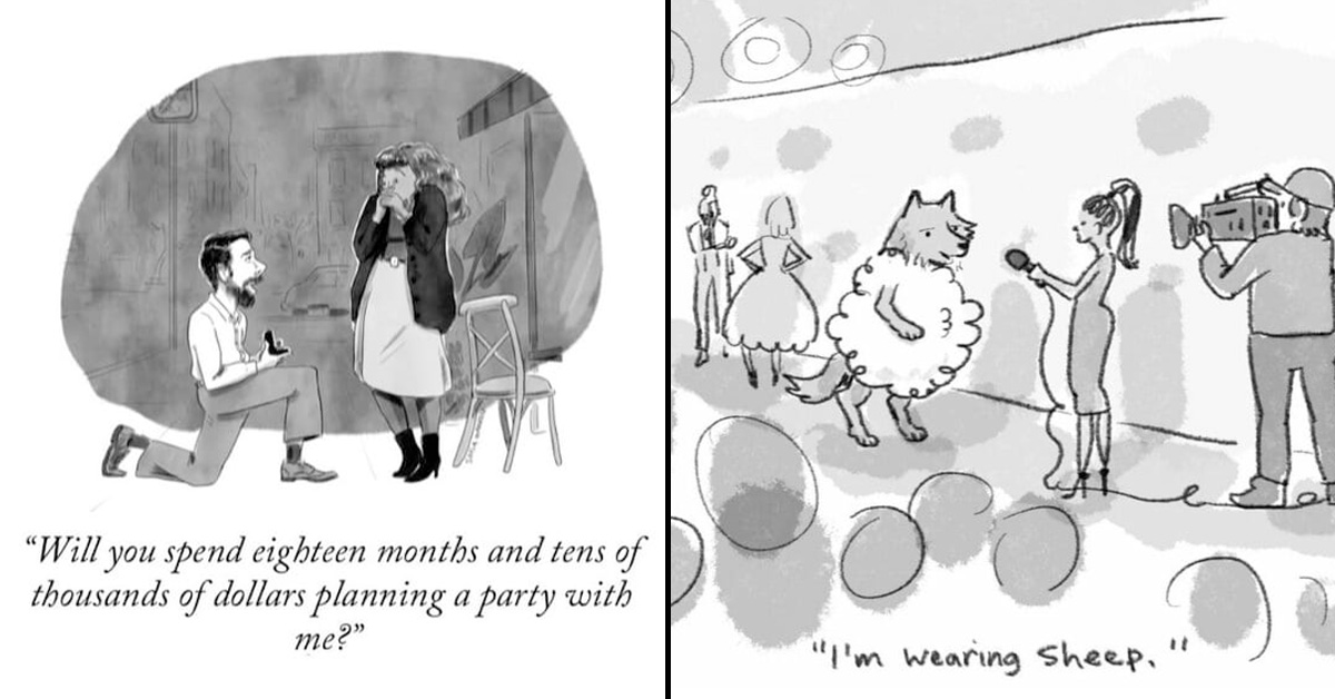 45 Funny Single-Panel Comics By New Yorker Cartoonist Sofia Warren