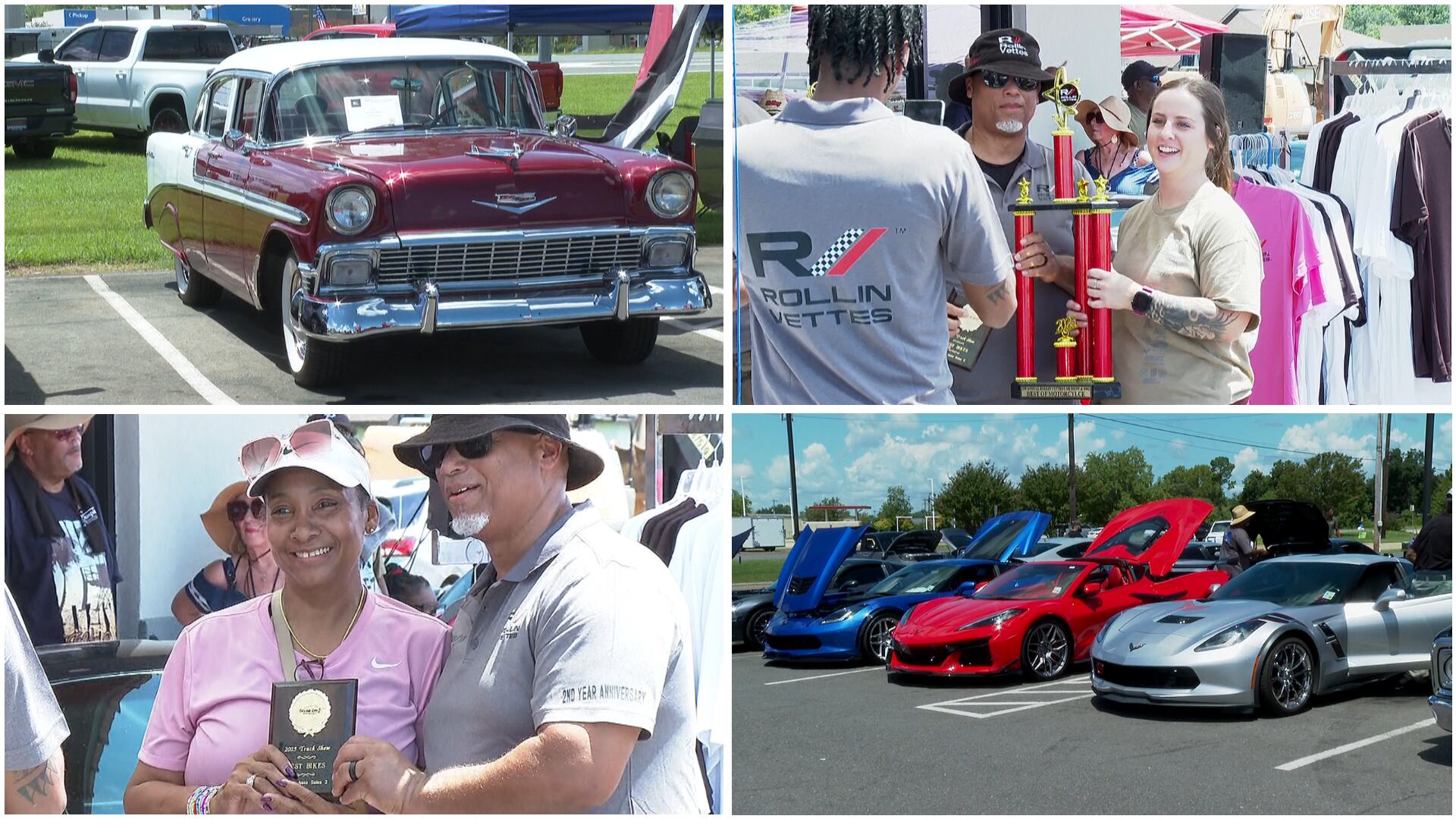 Rollin Vettes car show brings cars, BBQ and community fun