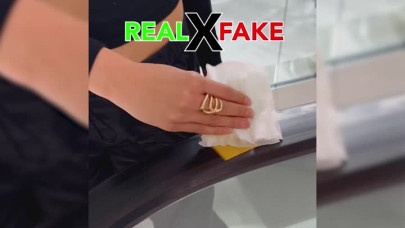 Asa de escalera sucia y limpieza de suelo desagradablemente satisfactoria