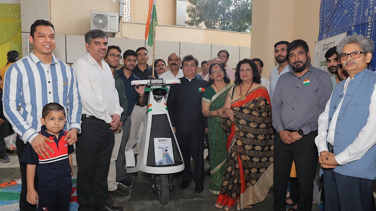 IPU-IIF startup launches indigenous electric patrolling vehicle ‘Zooty’