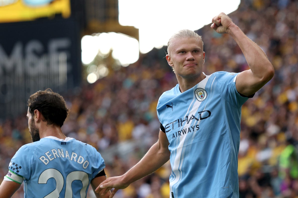 Wolves vs Man City live: Haaland scores twice as visitors demolish ...