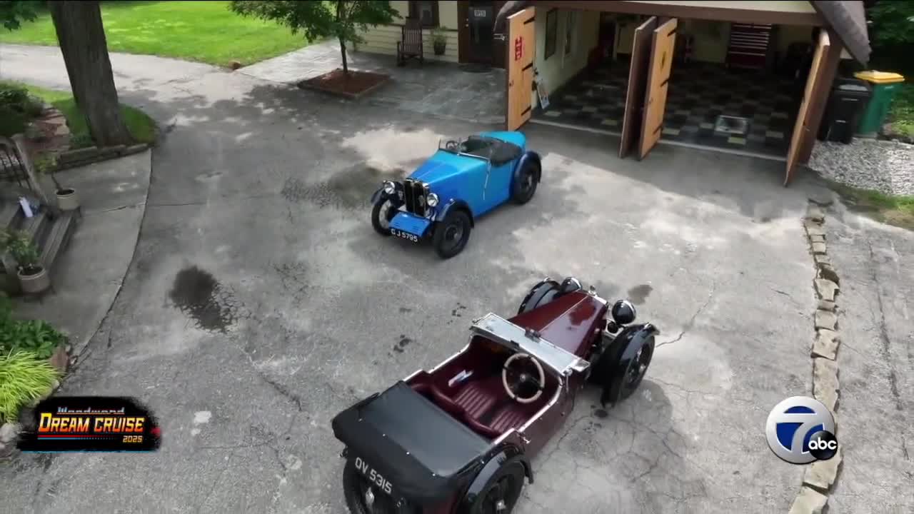Michigan couple with affinity for history shows off rare MG D-type, M ...