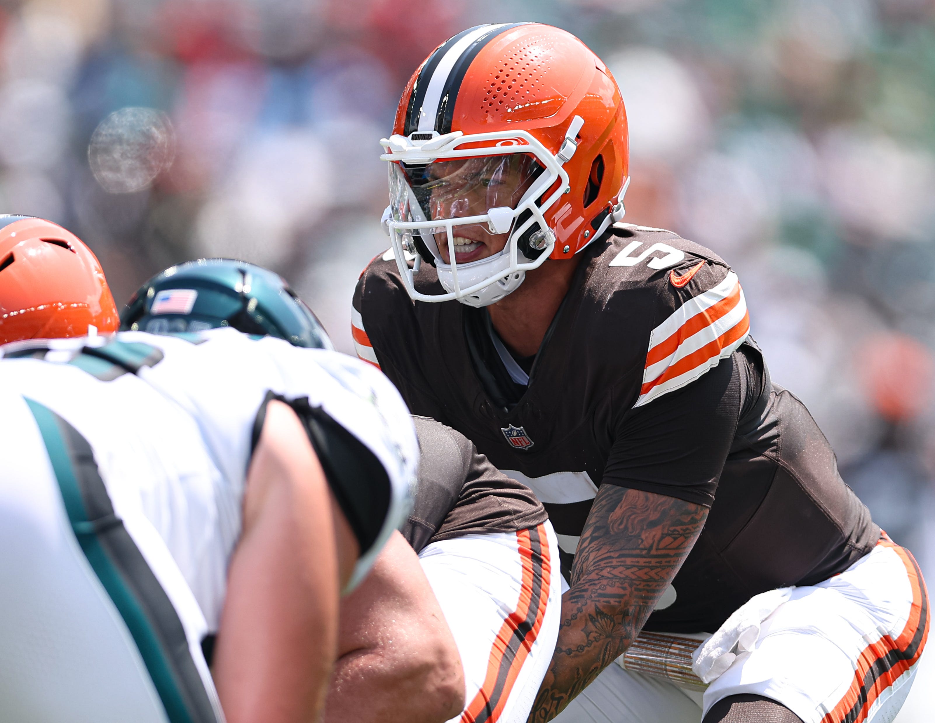 Dillon Gabriel's stats & more in Browns NFL preseason debut vs. Eagles ...