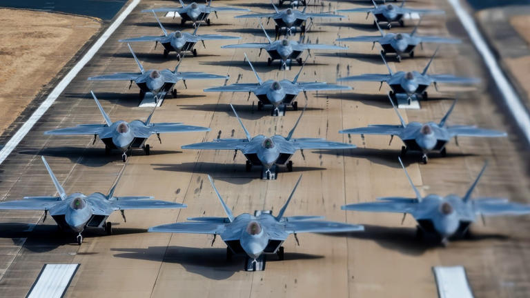 The F-22 Raptor was built to dogfight over Europe — Lockheed Martin is ...