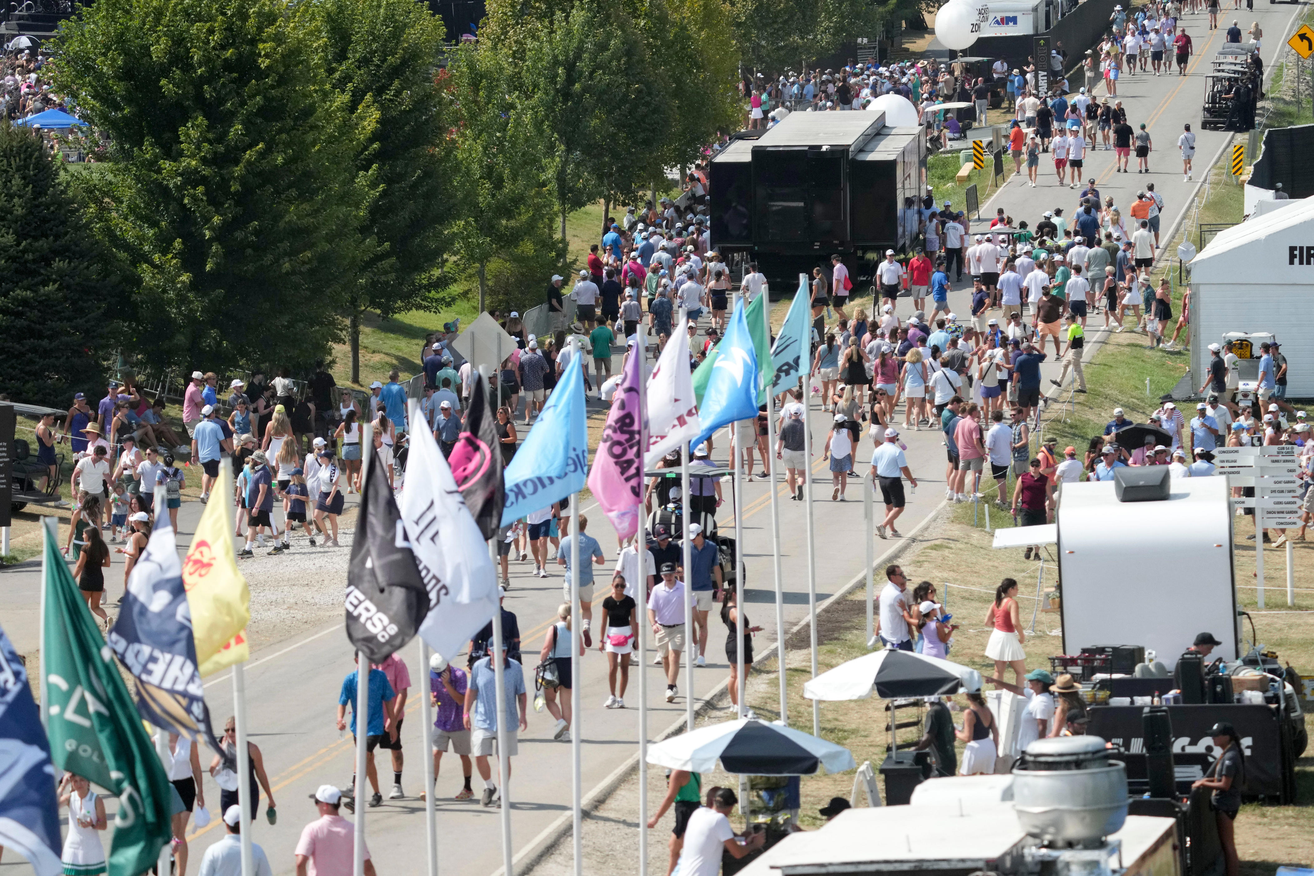 LIV Golf Indianapolis' start is delayed until 10:55 a.m. Gates open at ...