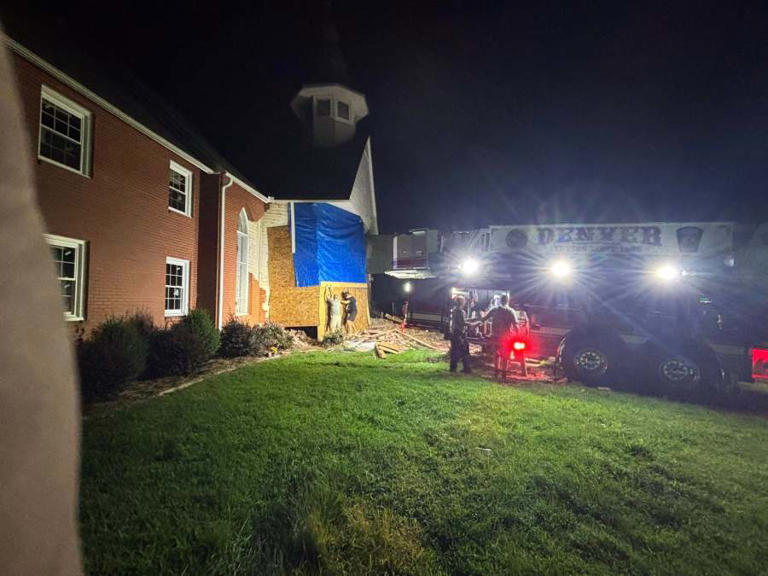 Driver charged with DWI after allegedly crashing into NC church