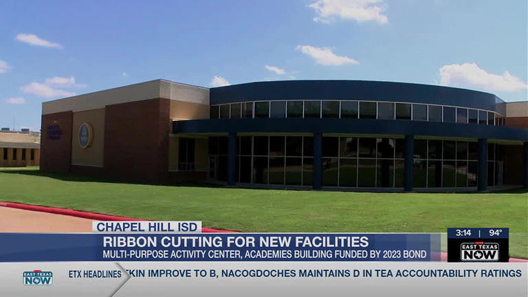 Chapel Hill ISD holds ribbon cutting for new multi-purpose activity center
