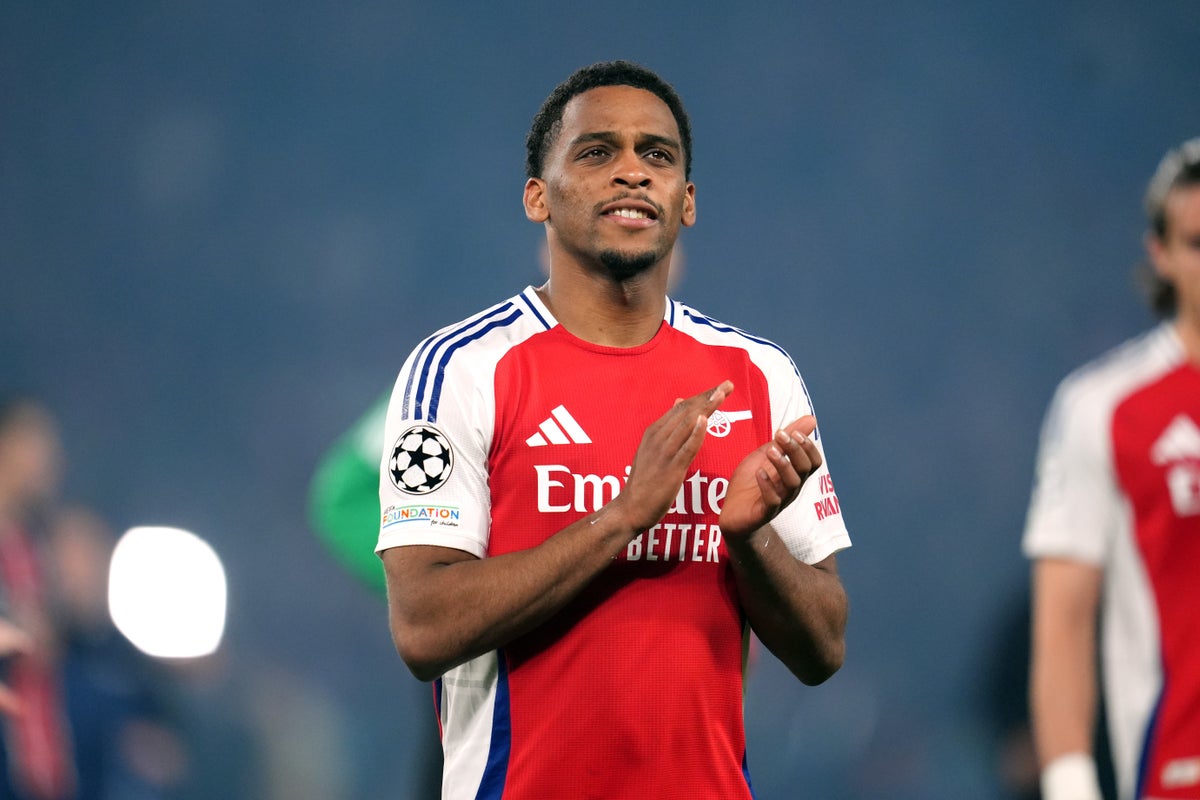 Arsenal defender Jurrien Timber rates the club’s Premier League title ...
