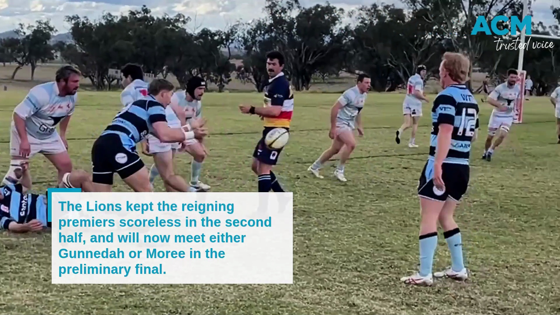 Lions down Blue Boars in knockout semi