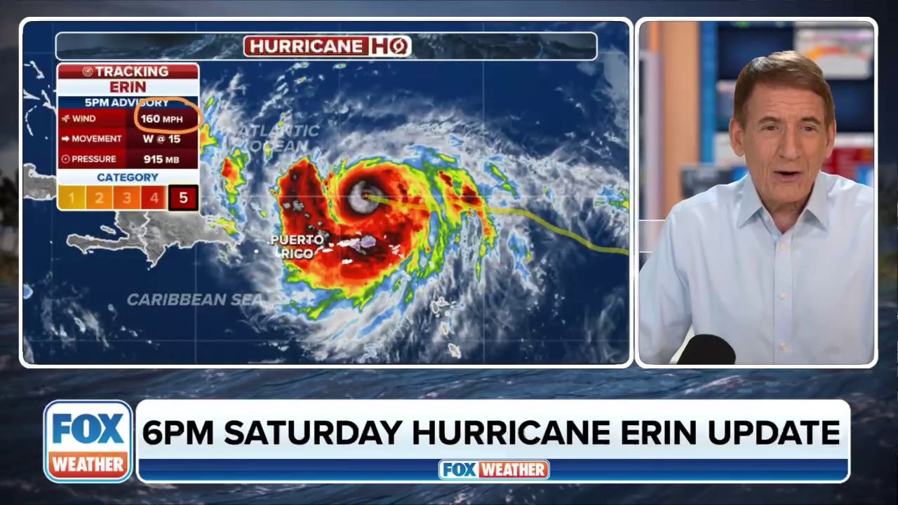 FOX Weather Hurricane Specialist Bryan Norcross analysis of Hurricane Erin