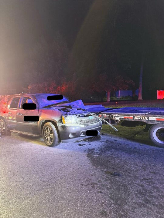 Prince George firefighters rescue person trapped in car after crash