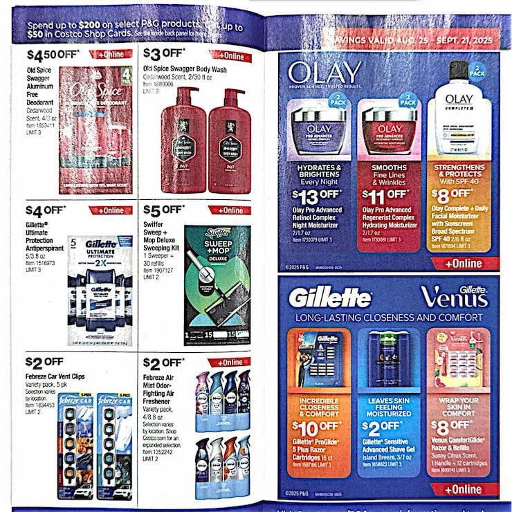 Costco Coupon Book September 2025