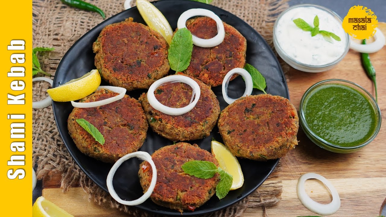 Lucknowi Shami Kebab Recipe by Chef Girish Joshi