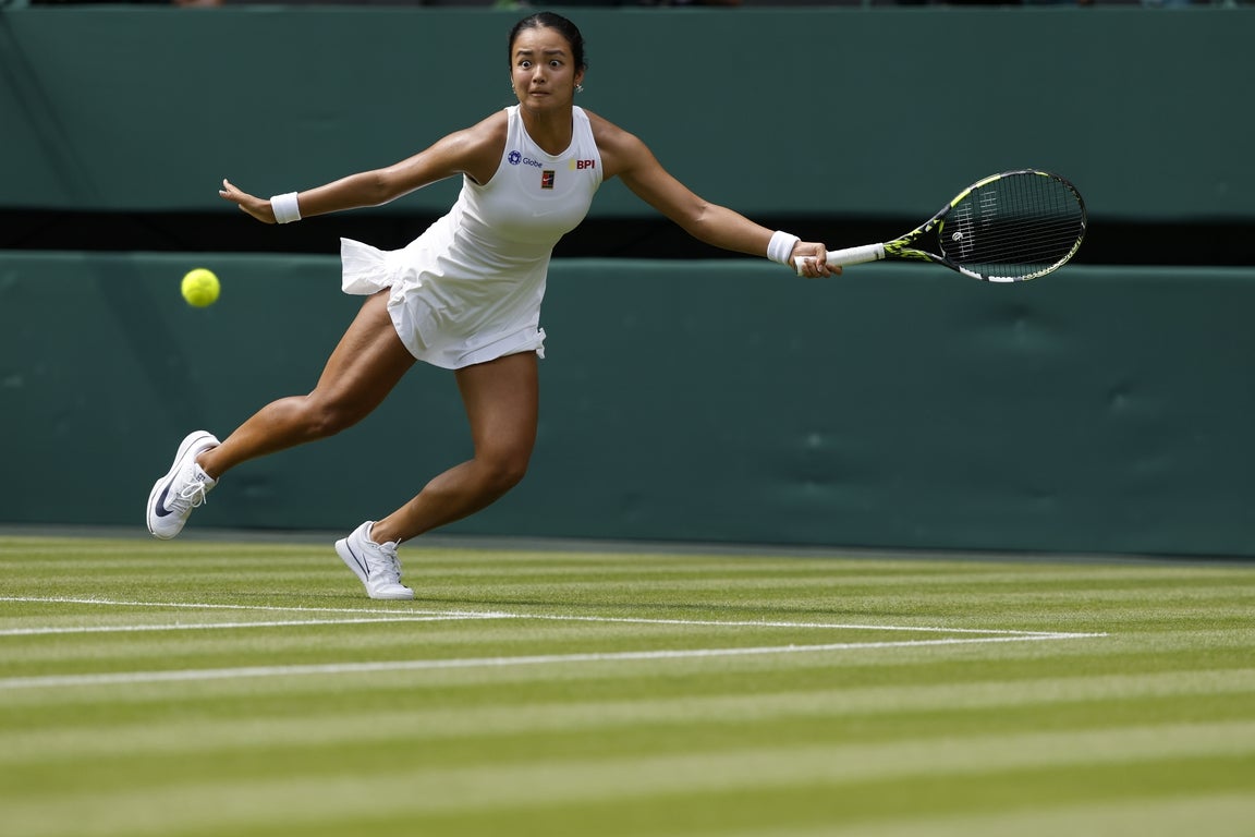 Striking photos illustrate rising tennis star Alexandra Eala