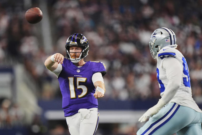 Happy homecomings for QB Cooper Rush, rookie K Tyler Loop in Ravens' 31-13 win over Cowboys