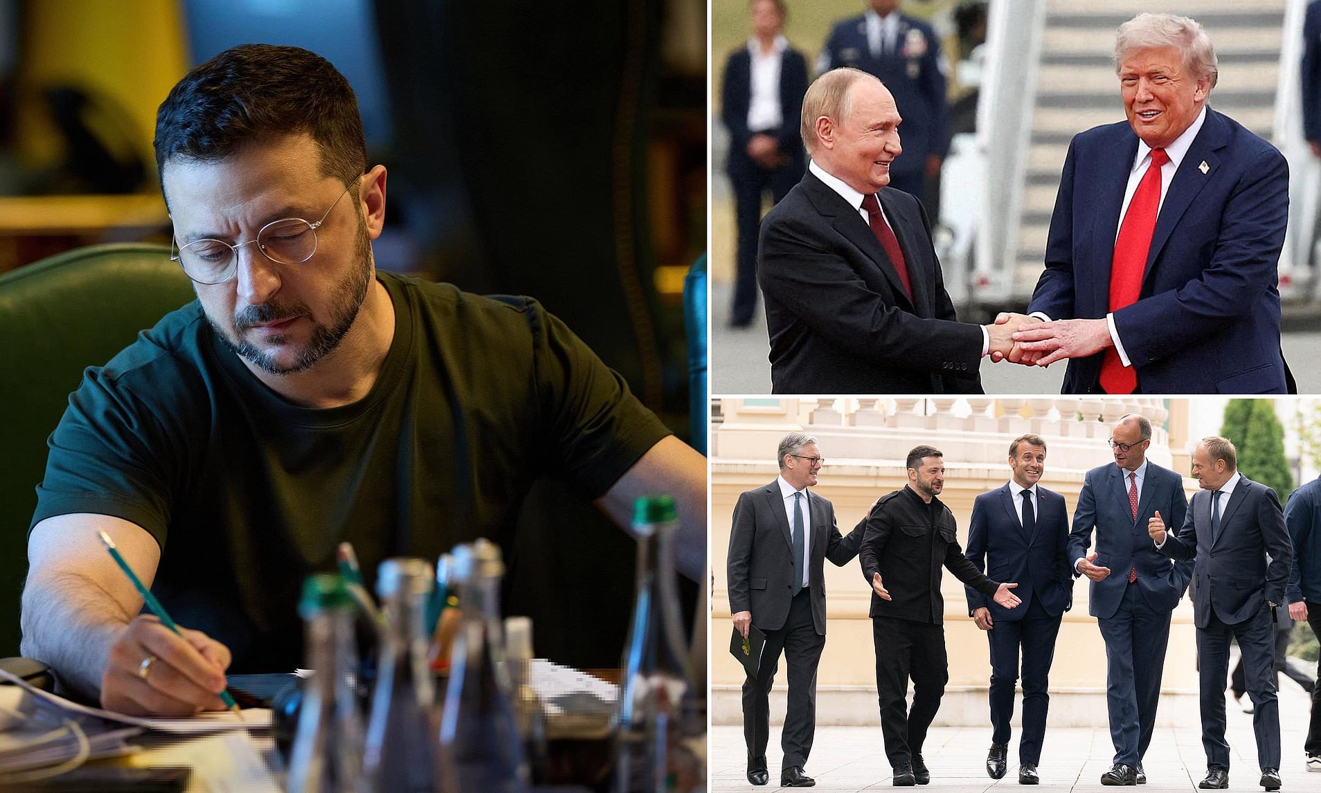 European leaders to meet with Trump at White House alongside Zelensky ...