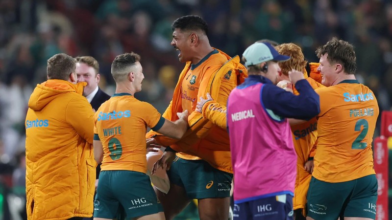We got lucky at times, says Wallabies coach Joe Schmidt after beating ...