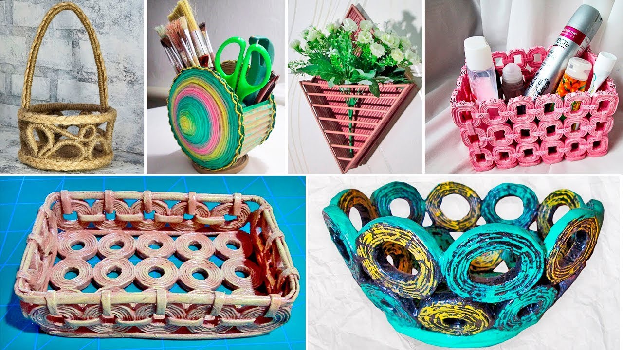 10 Creative Newspaper Tube Crafts to Try Today