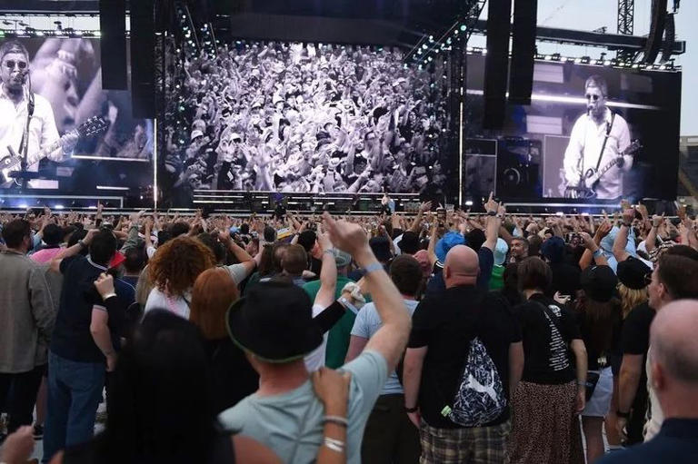Oasis Dublin performance hailed as 'noisiest in Irish history'