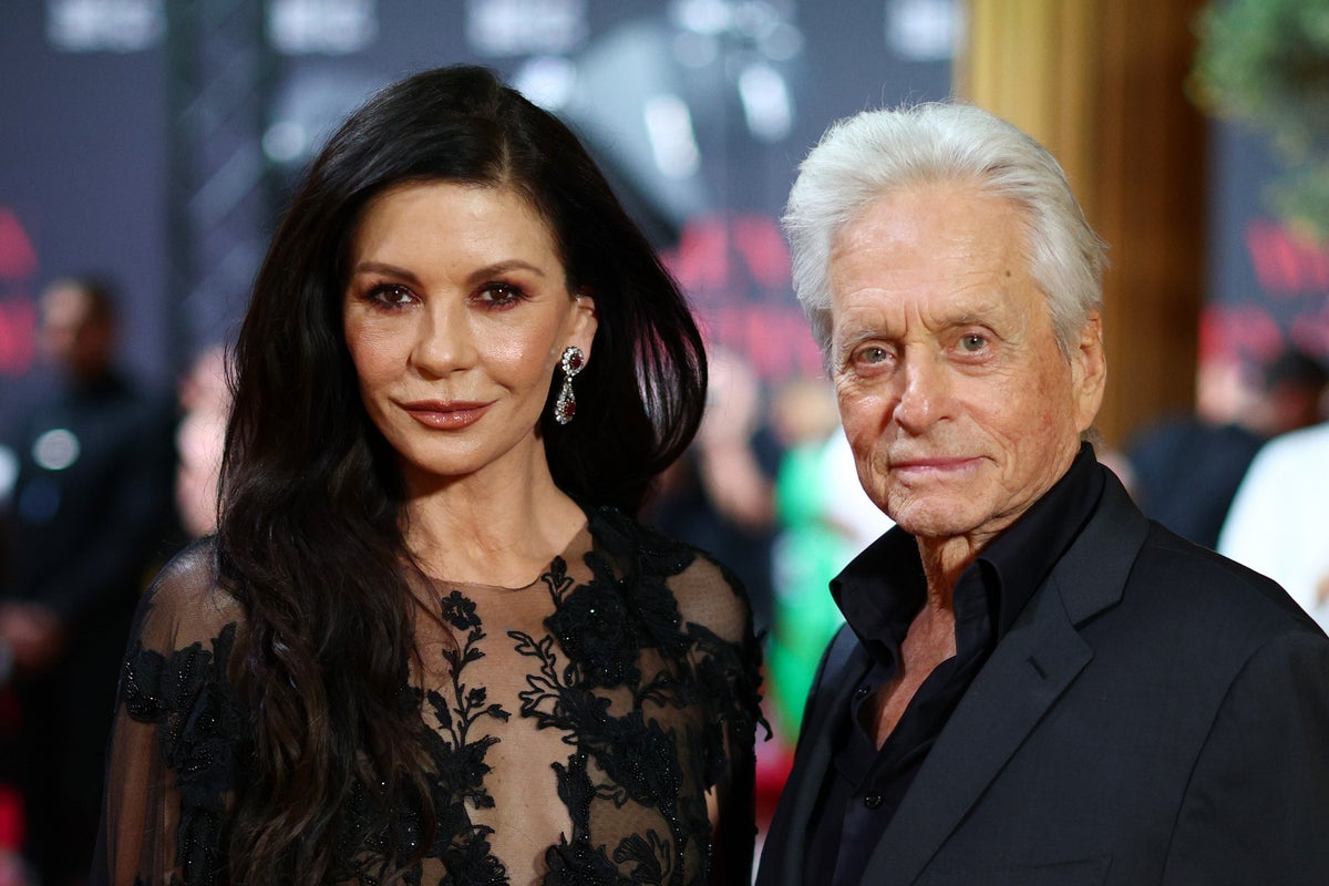 Catherine Zeta-Jones on how she and Michael Douglas cope with ...