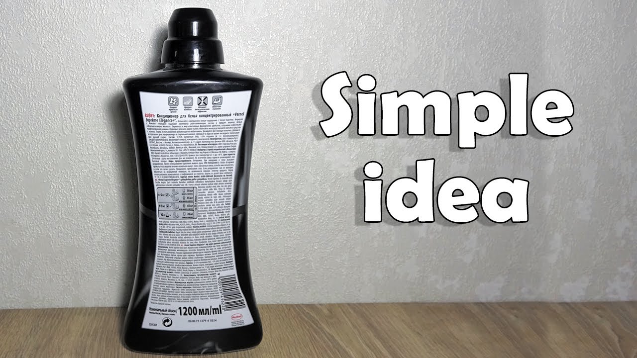Simple DIY Craft from a Plastic Container