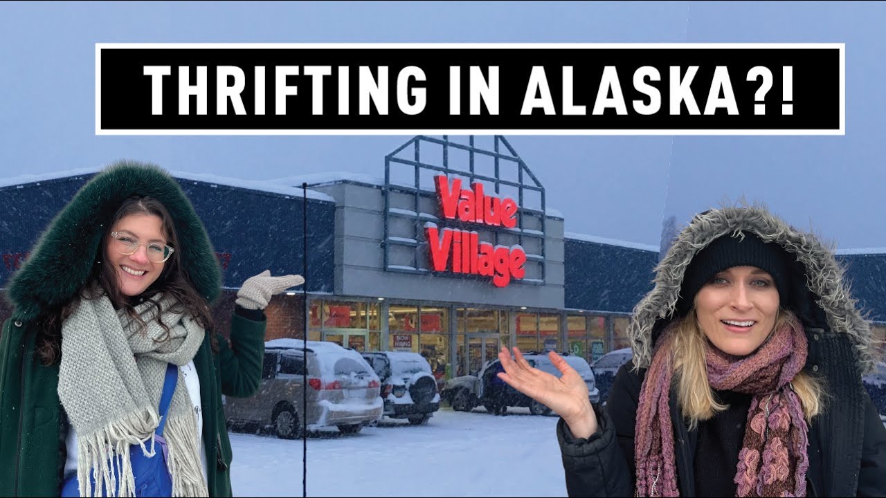 Epic thrift store adventure in Alaska for DIY lovers