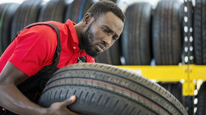 Think You Might Be Driving On Counterfeit Tires? Here's How To Spot Fakes