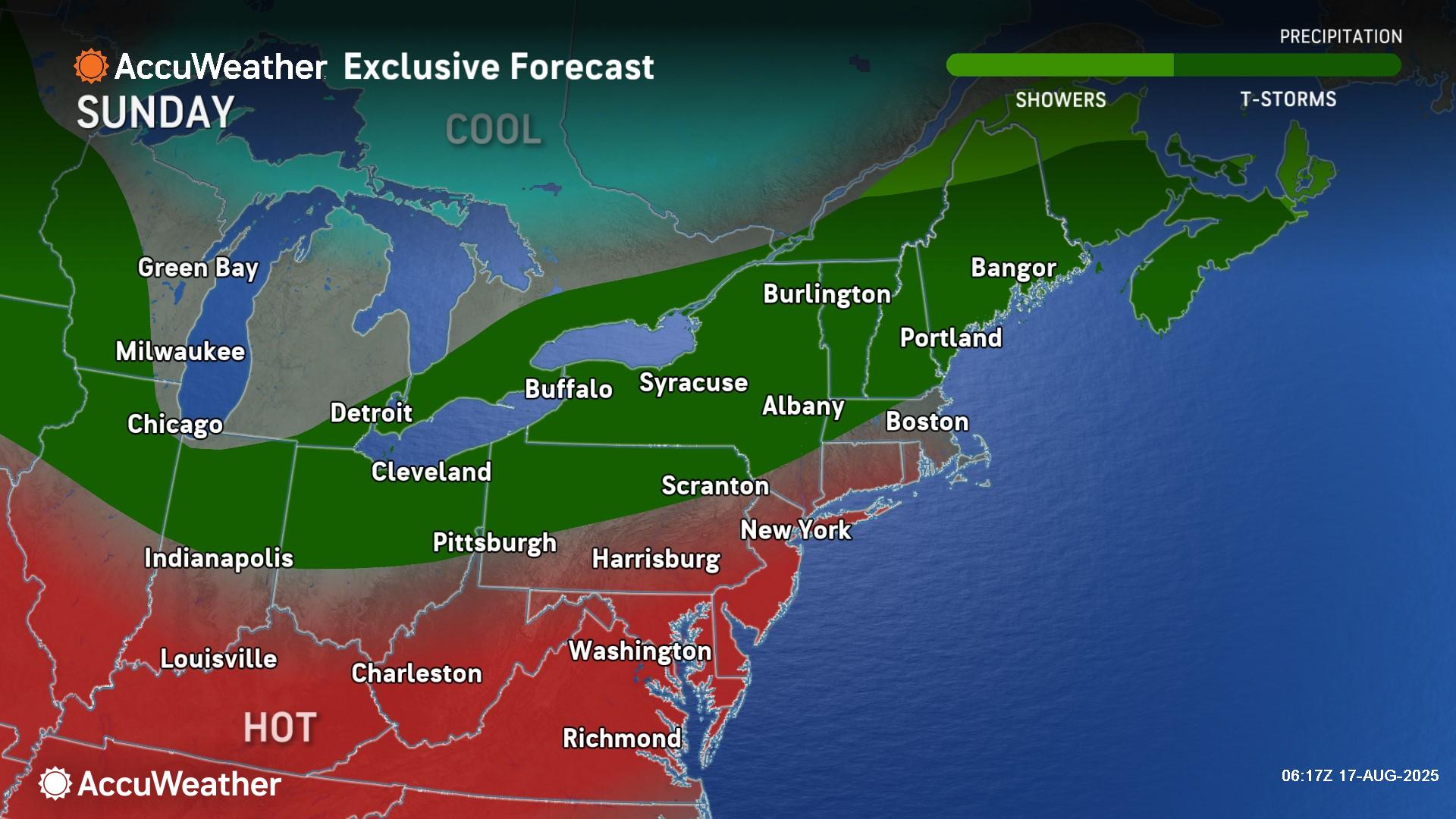 Rounds of showers and thunderstorms usher in a cool change for WNY