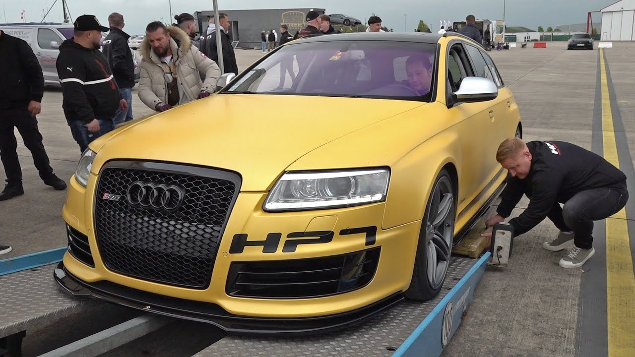 950HP Audi RS6 V10 vs Porsche 992 Turbo S