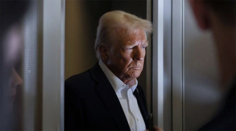 Questions raised about Trump's behavior after abrupt end to press ...