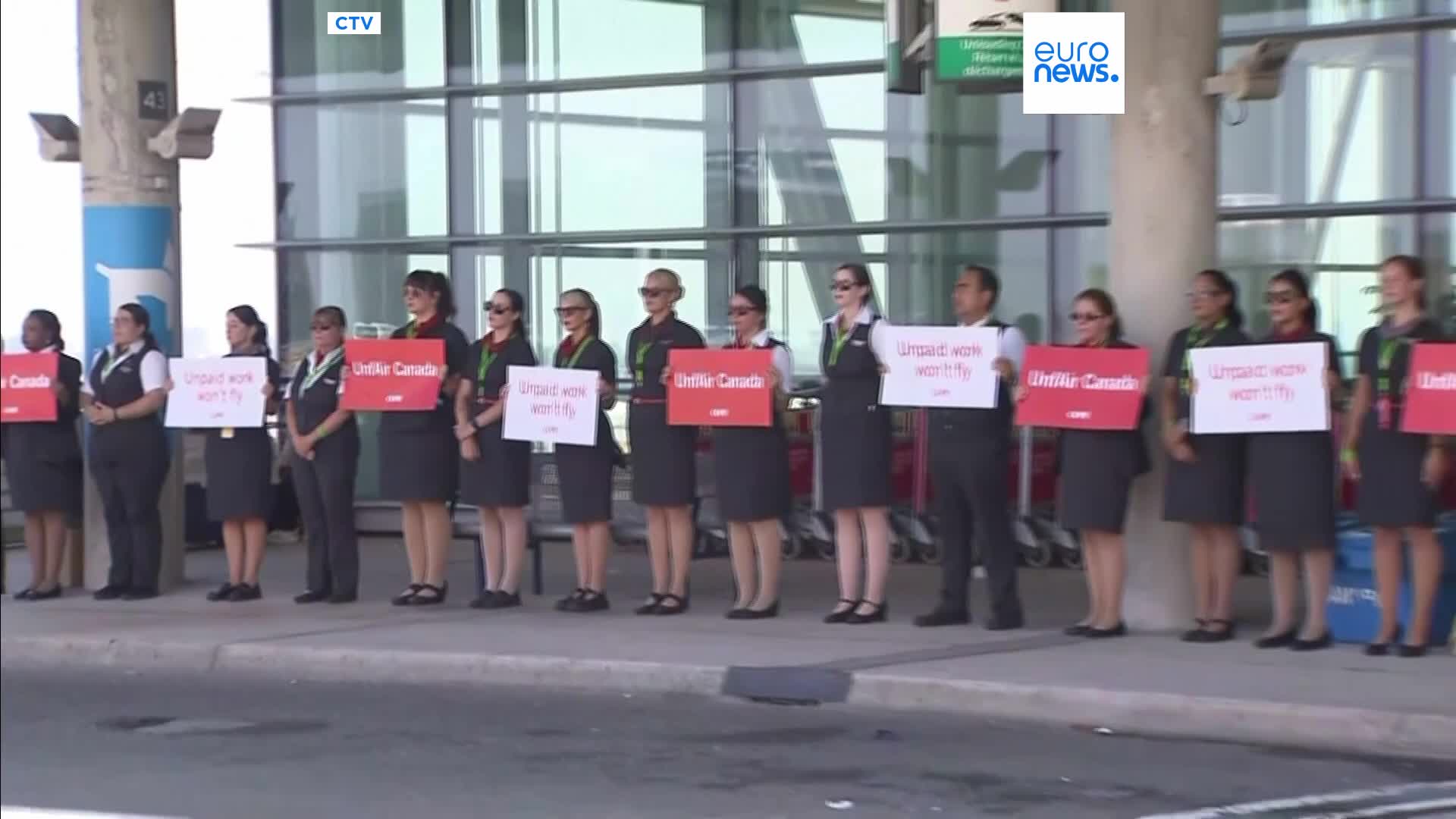Grève des hôtesses et stewards d'Air Canada : reprise progressive des vols