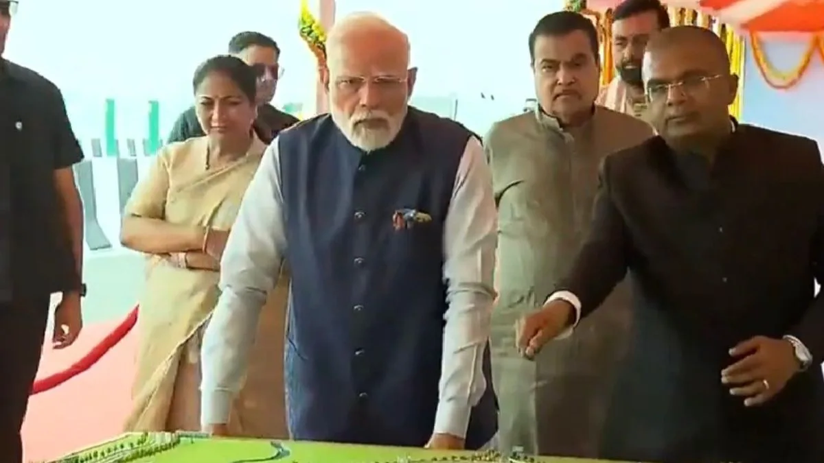 PM Modi inaugurates UER-II, Delhi section of Dwarka Expressway in Rohini