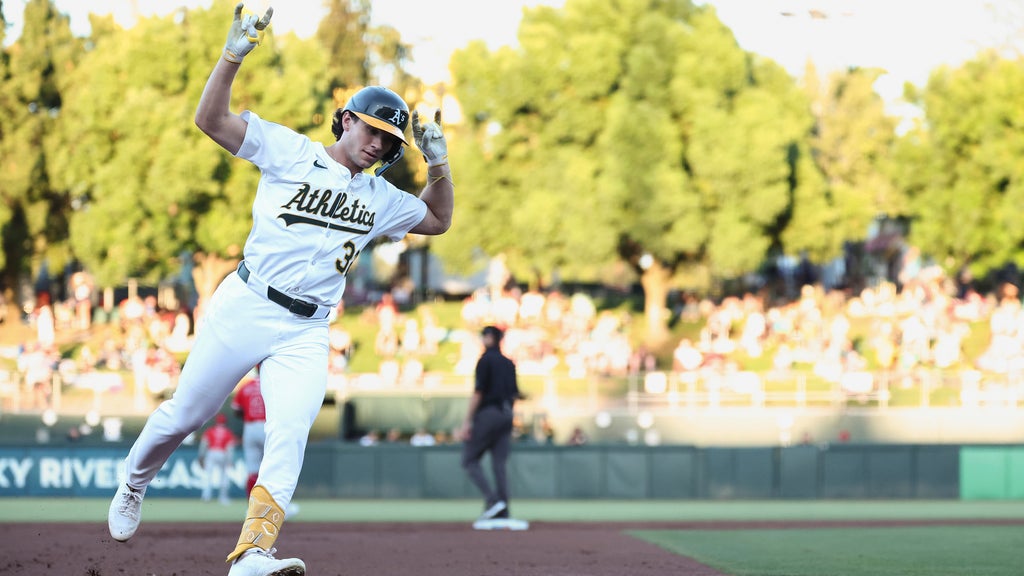 Morales, Rooker lead Athletics to 7-2 win over Angels