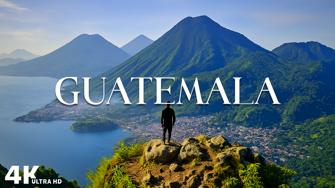 Guatemala From Above – Landscapes & Coastlines in 4K