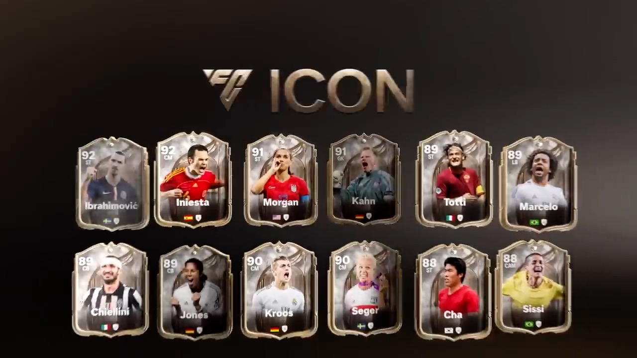EA Sports FC26 Icons Reveal Trailer PS