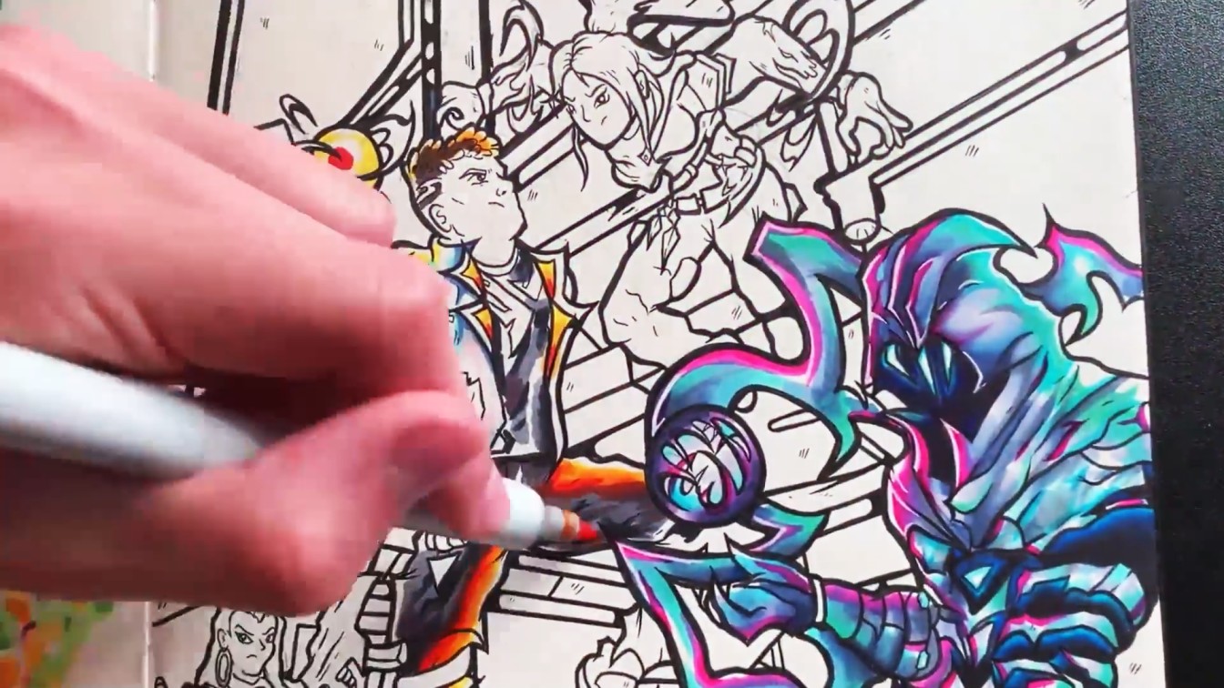 Drawing Valorant Characters Fan Art