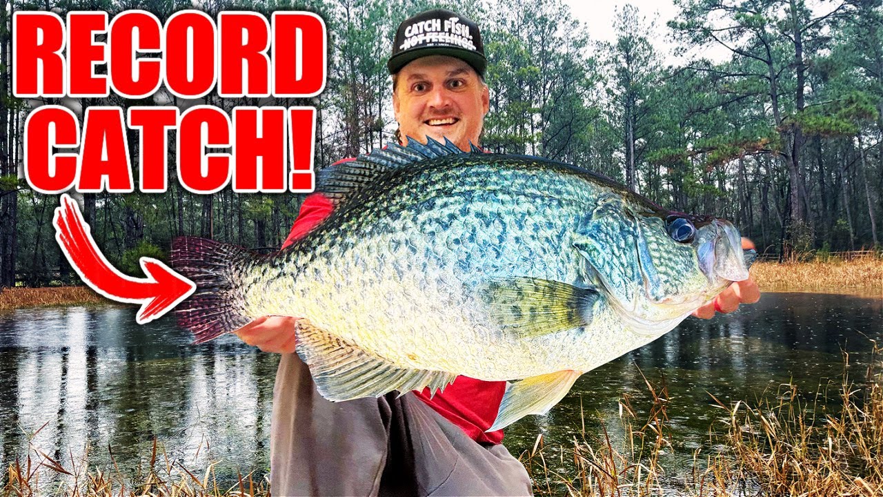 One in a million crappie sets new Texas record