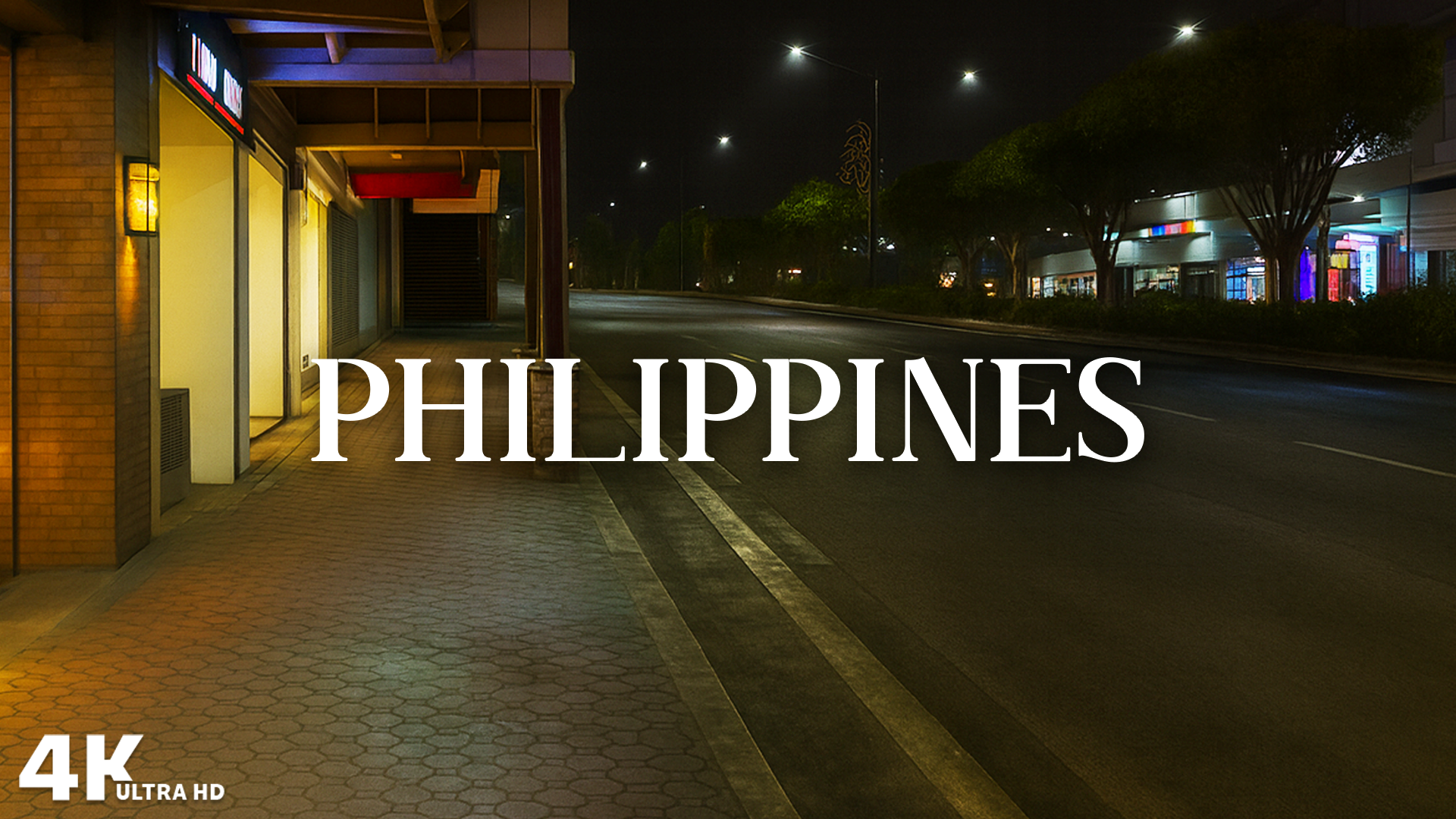 Philippines – Ambiance nocturne à Baguio City (4K)