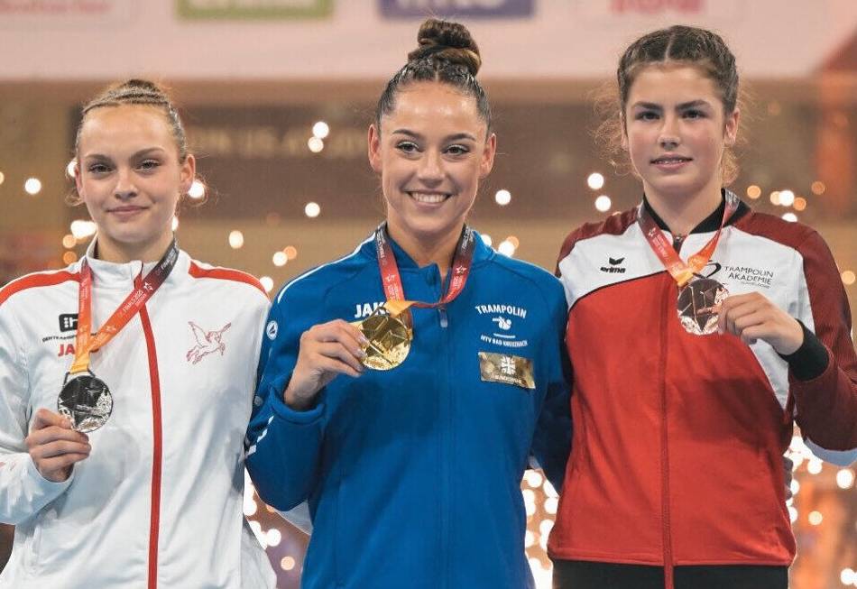 Zwölfjährige Mila Welling holt sensationell Bronze