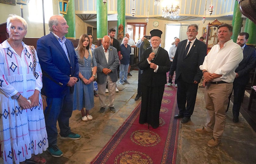 Οικουμενικό Πατριαρχείο: Ο κ.κ. Βαρθολομαίος υποδέχθηκε στην Ίμβρο τον ...