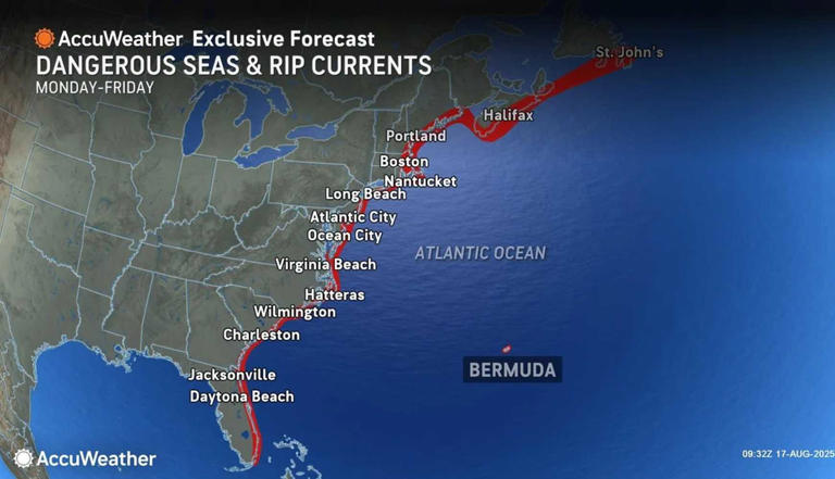 Hurricane Erin’s Path Holds Key To US Coastal Threat