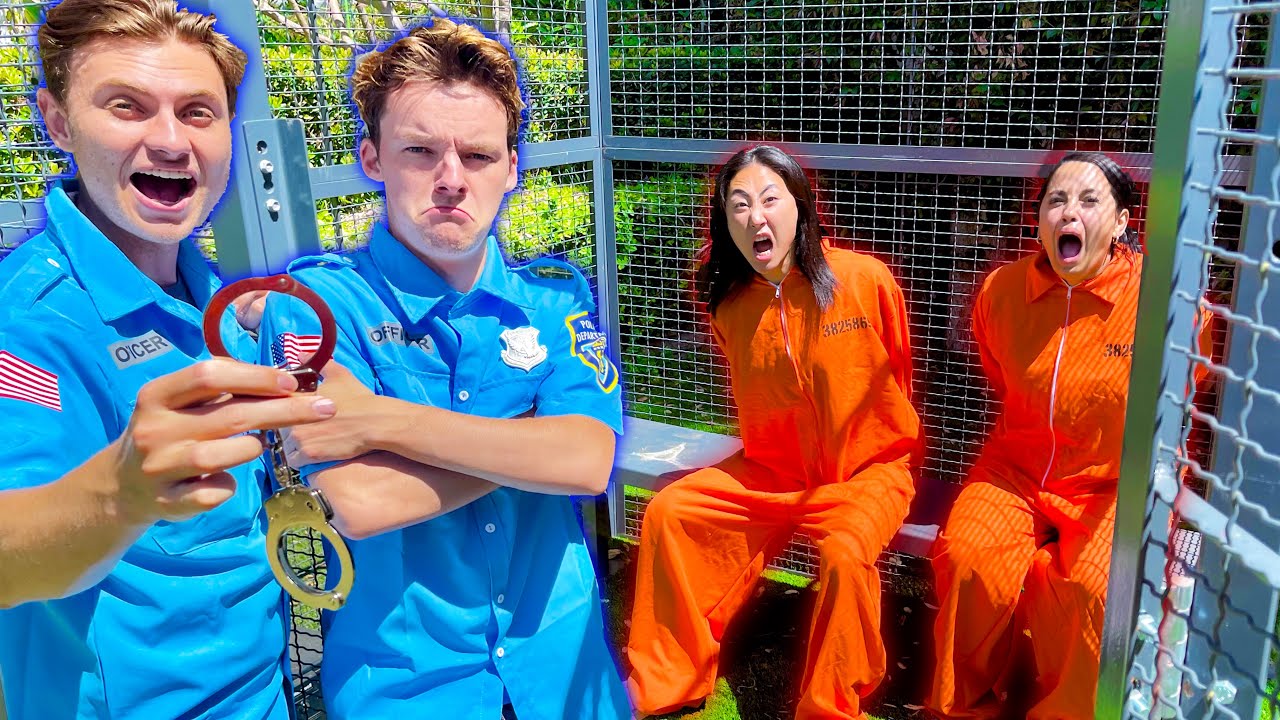 The BOYS locked us in PRISON!!