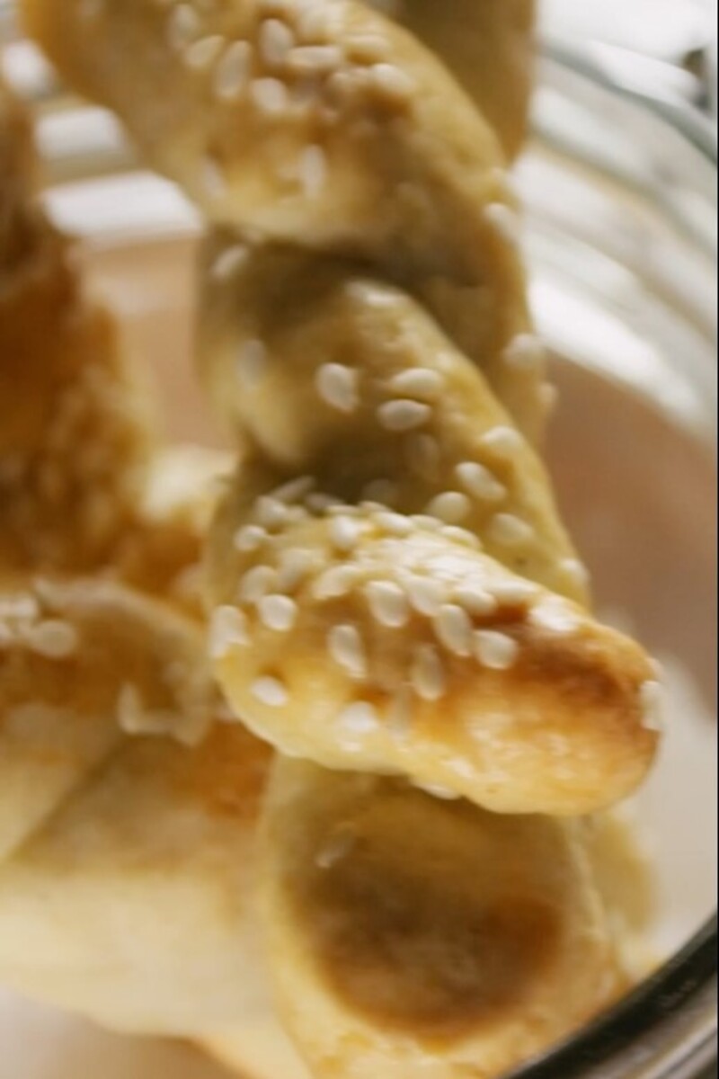 Biscuits torsadés à l'Ouzo grec