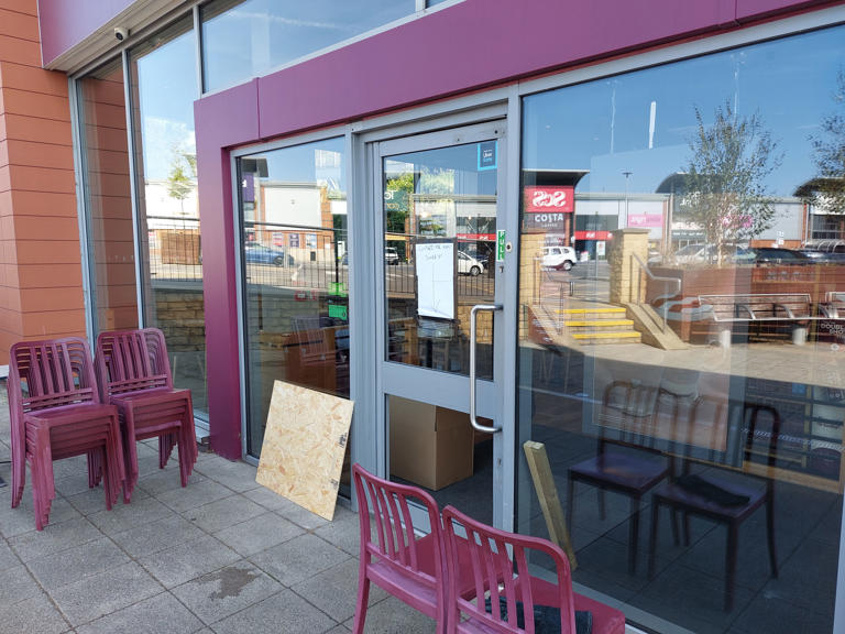 Front door smashed in Waterlooville Costa burglary as break-in forces ...