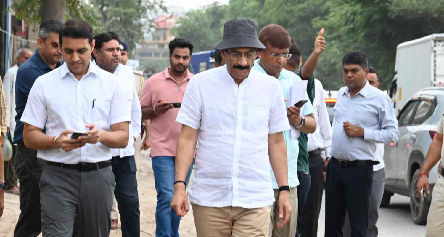 Haryana govt official addresses Gurugram civic issues